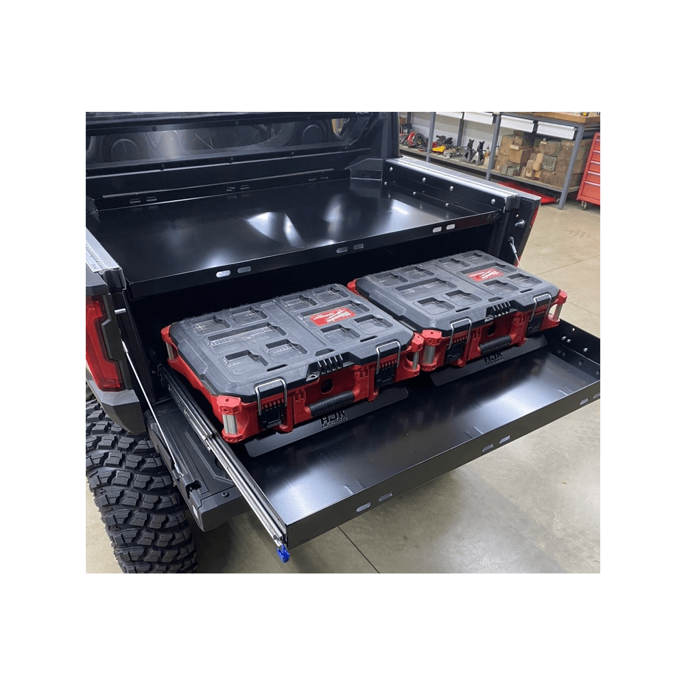 AJK OffRoad Polaris Xpedition Bed Drawer - Jagged X Offroad