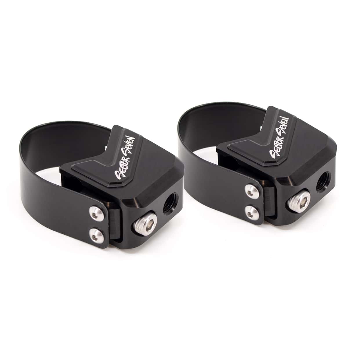 Sector Seven PRIZM LED Lighted Mirrors with Infinity Mounts - Jagged X ...
