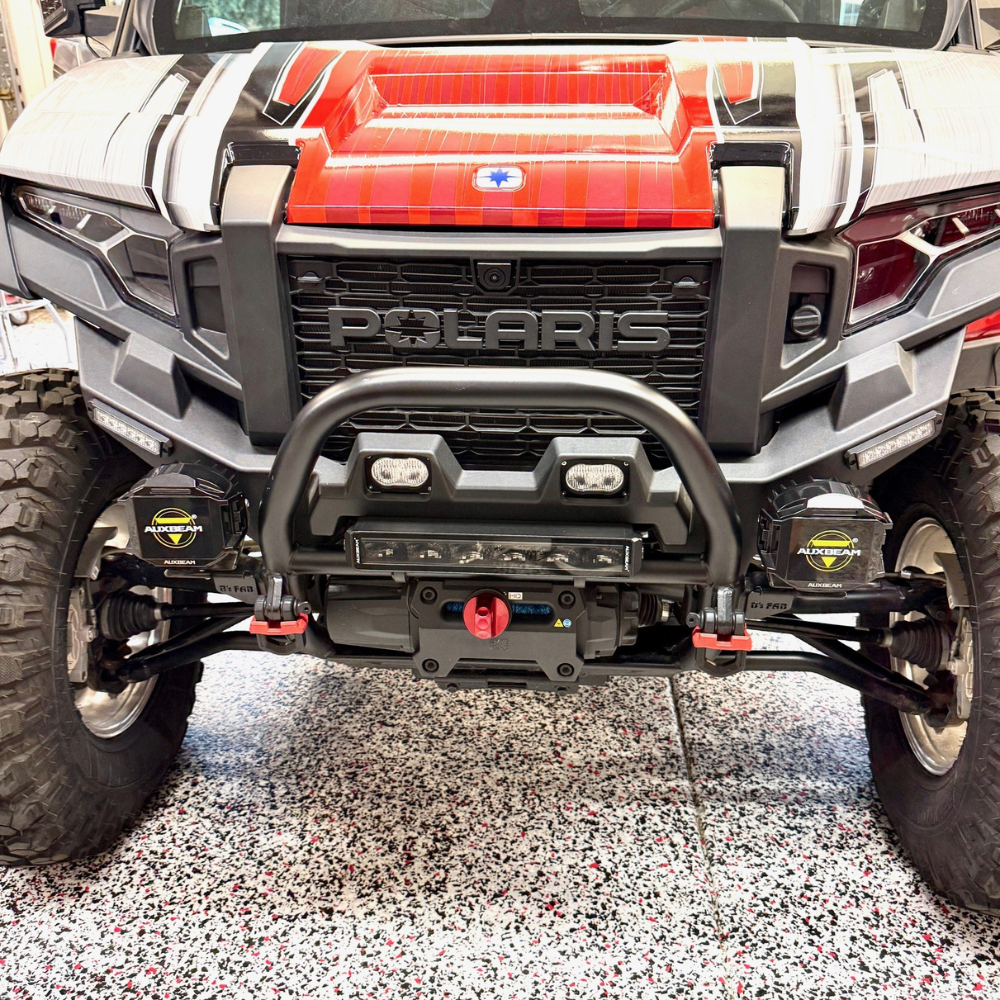B's Fab Polaris Xpedition Driving Light Kit - Jagged X Offroad