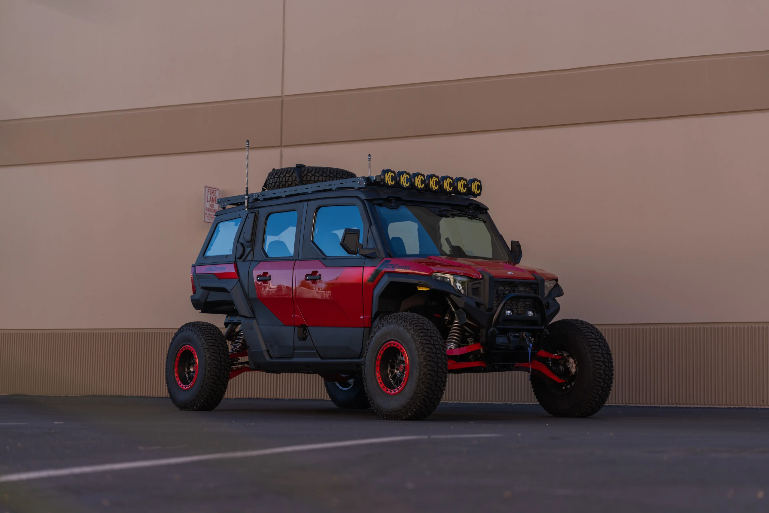 Scott's Red Polaris Xpedition ADV Build | Jagged X Offroad